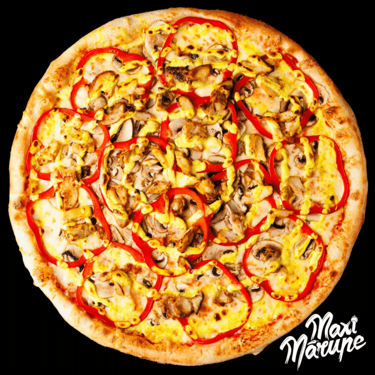 Vistas karija pica – Maxi Mārupe – pica un suši Mārupē