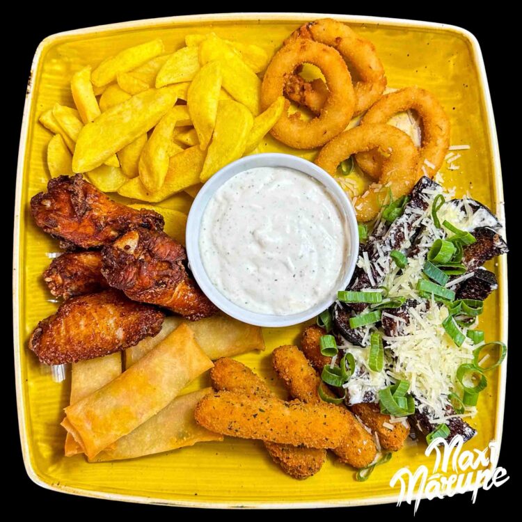 Alus uzkodu plate – Maxi Mārupe – pica un suši Mārupē